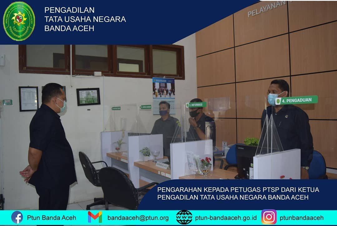 Pengarahan Kepada Petugas PTSP Oleh Ketua Pengadilan Tata Usaha Negara ...
